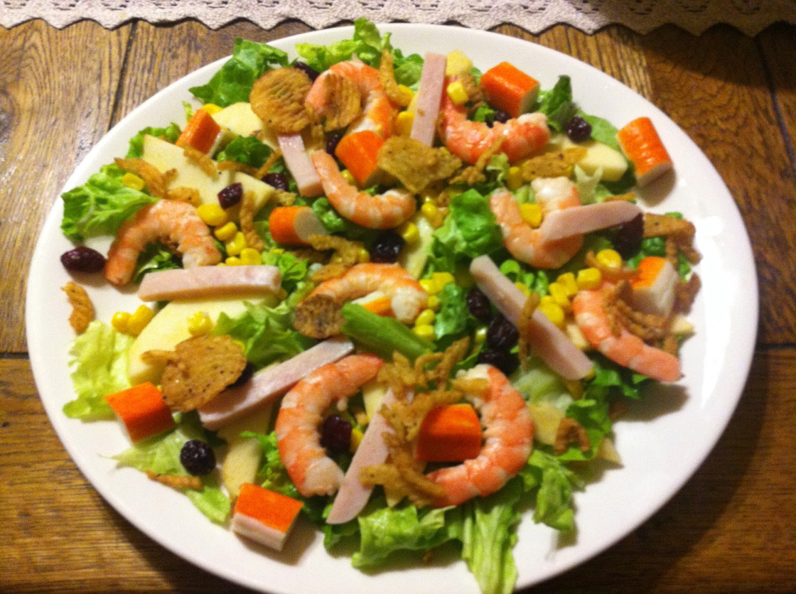 Cocina rápido y con gusto.: Ensalada especial