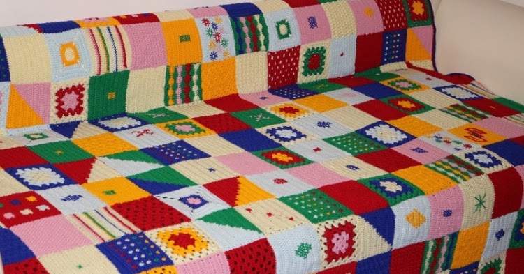 Din casuta noastra: PATURA CROSETATA