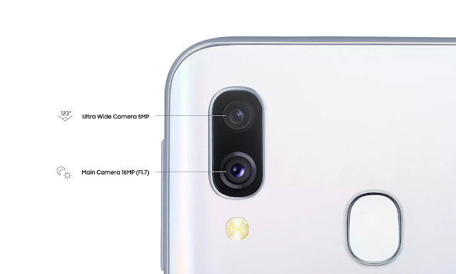 Spek dan harga Hp Samsung A40 RAM 4GB Kamera 16MP - IME Android