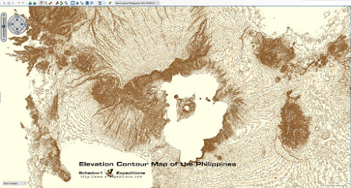 3D Terrain GPS Navigation Map of the Philippines - Newest GPS maps in ...