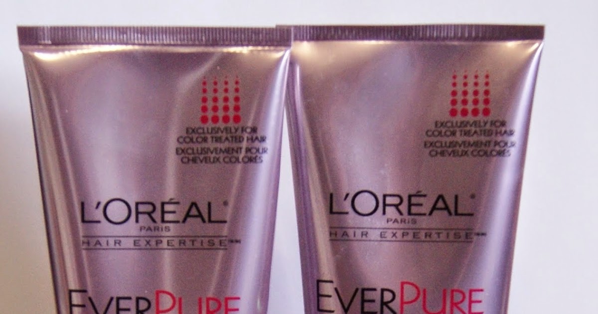 The Purple Scarf: Beauty: Fabulous Hair from L'Oreal EverPure!