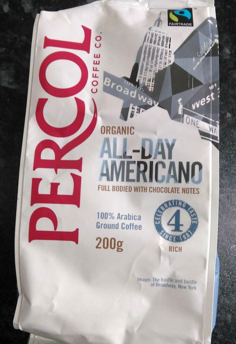beverage upon beverage upon beverage: Percol Americano
