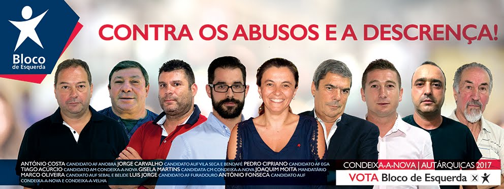 Bloco de Esquerda - Eleições Autárquicas 2017: MANIFESTO ANOBRA