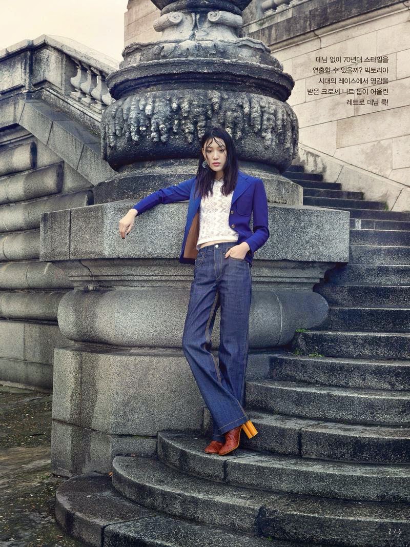 ASIAN MODELS BLOG: EDITORIAL: Sora Choi in Vogue Korea, March 2015