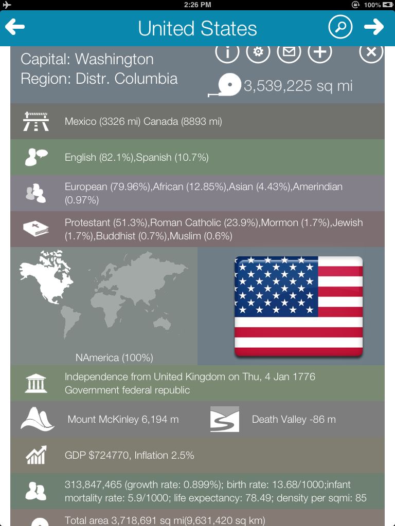 Flo Travel Guides: CIA Factbook now comes to your iPad and iPhone
