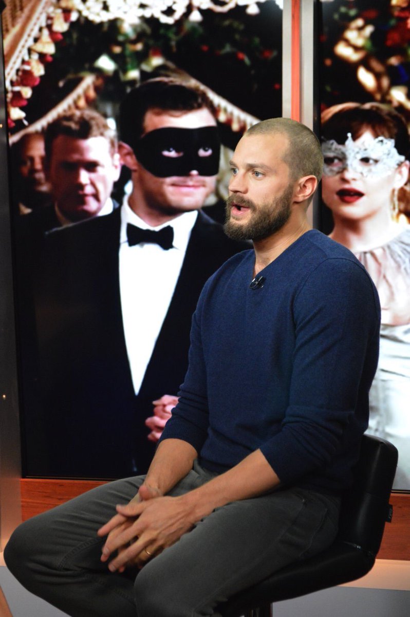 Fifty Shades Updates: PHOTOS: Jamie Dornan on The Today Show