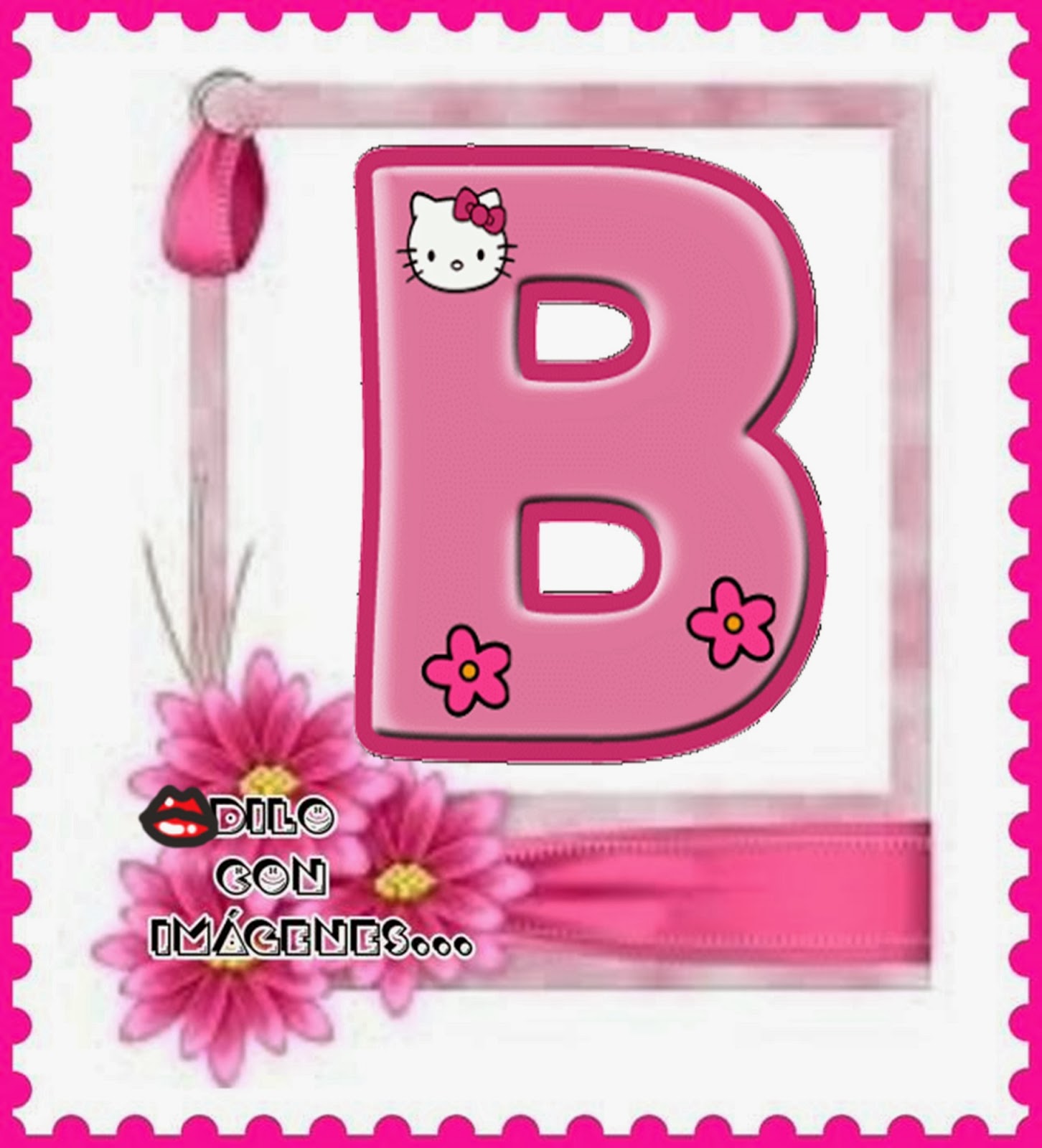 ♥ ♥DILO CON IMÁGENES♥ ♥: Abecedario de Hello Kitty