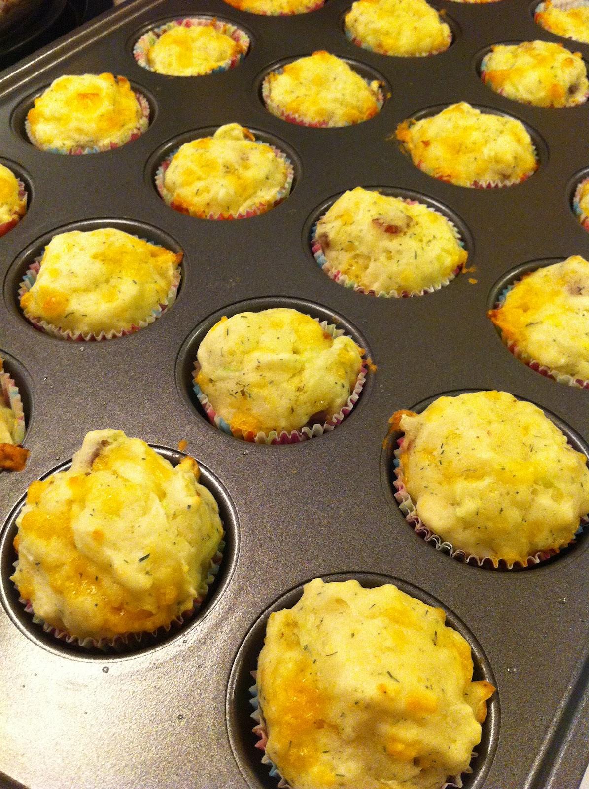 The New Wife Project: Cucumber Bacon Muffins (I know this sounds weird...)