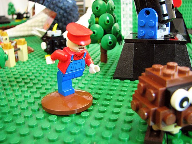 Super Mario 64 versão LEGO