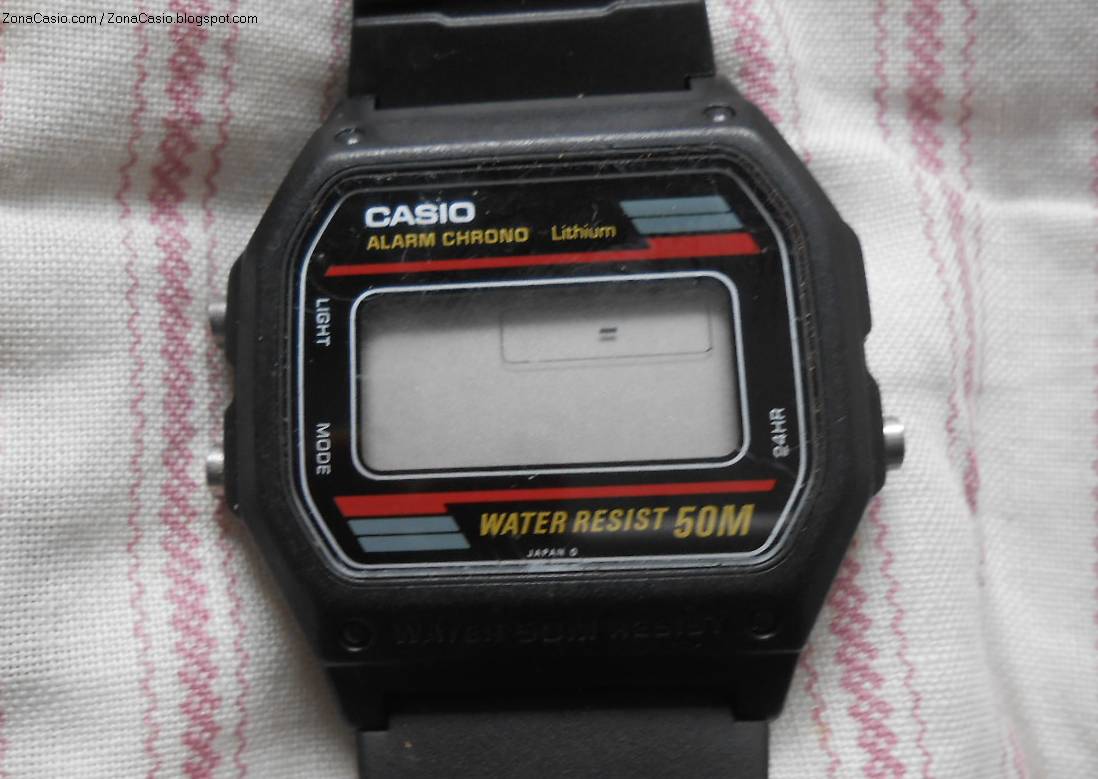 Zona Casio: Diferencias entre los módulos del W-59 (590) y del F-91 (593)