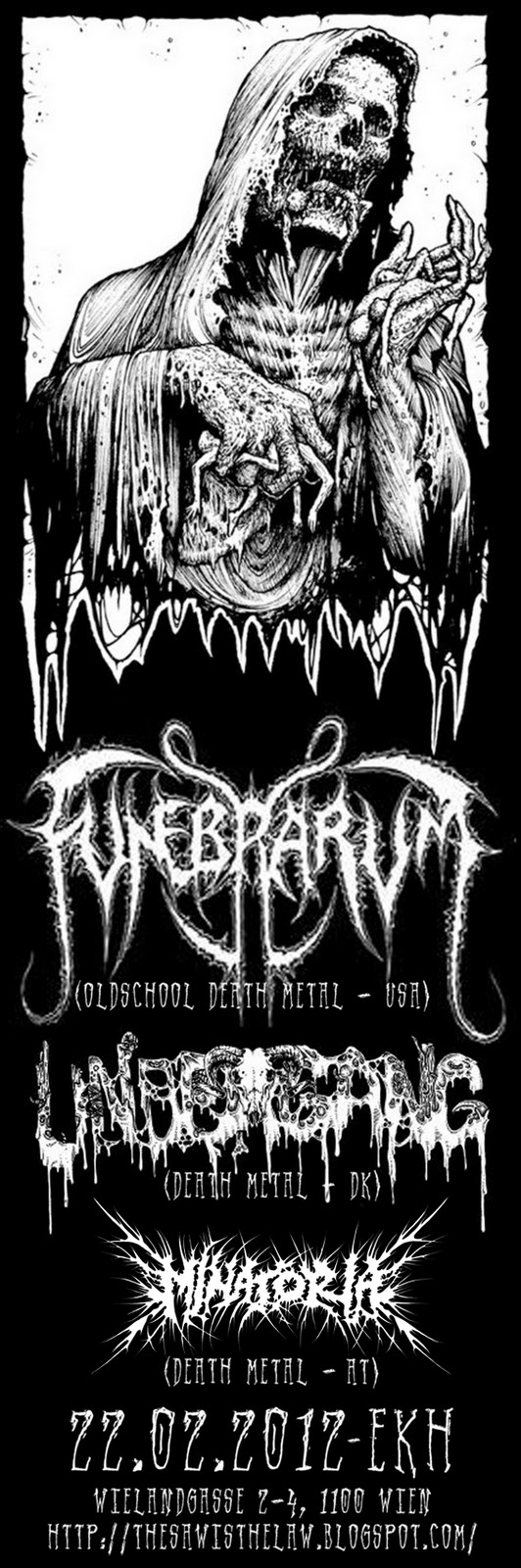 THE SAW IS THE LAW: Funebrarum // Undergang // Minatoria