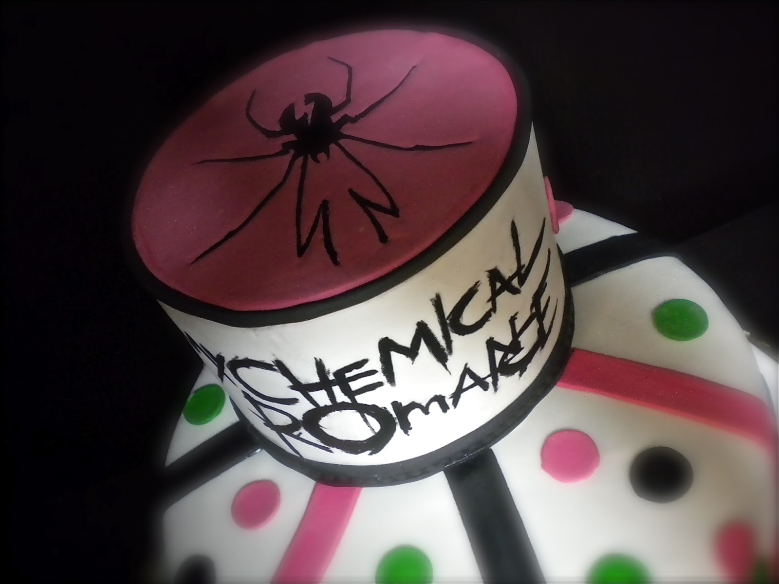 LE TORTE DI PATRICIA: Torta My Chemical Romance - My Chemical Romance cake