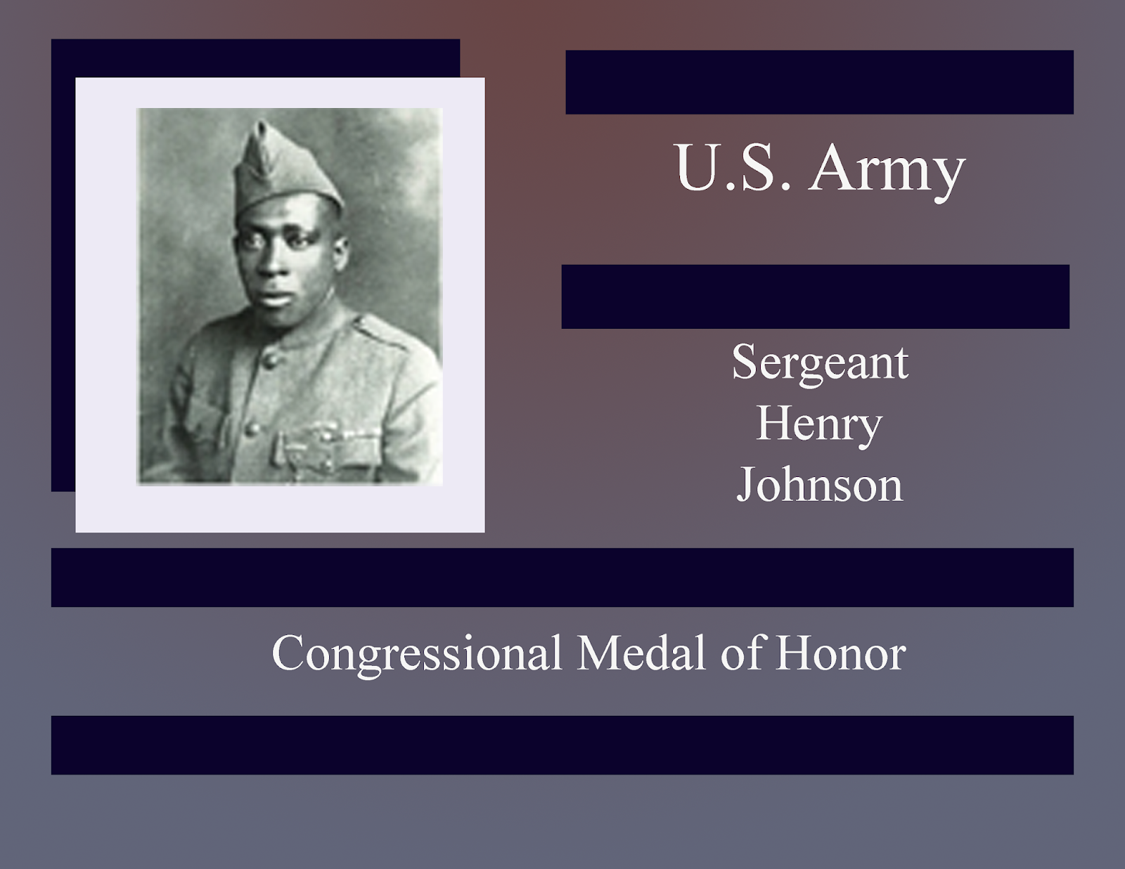 A Soldier's Story: Sergeant Henry Johnson