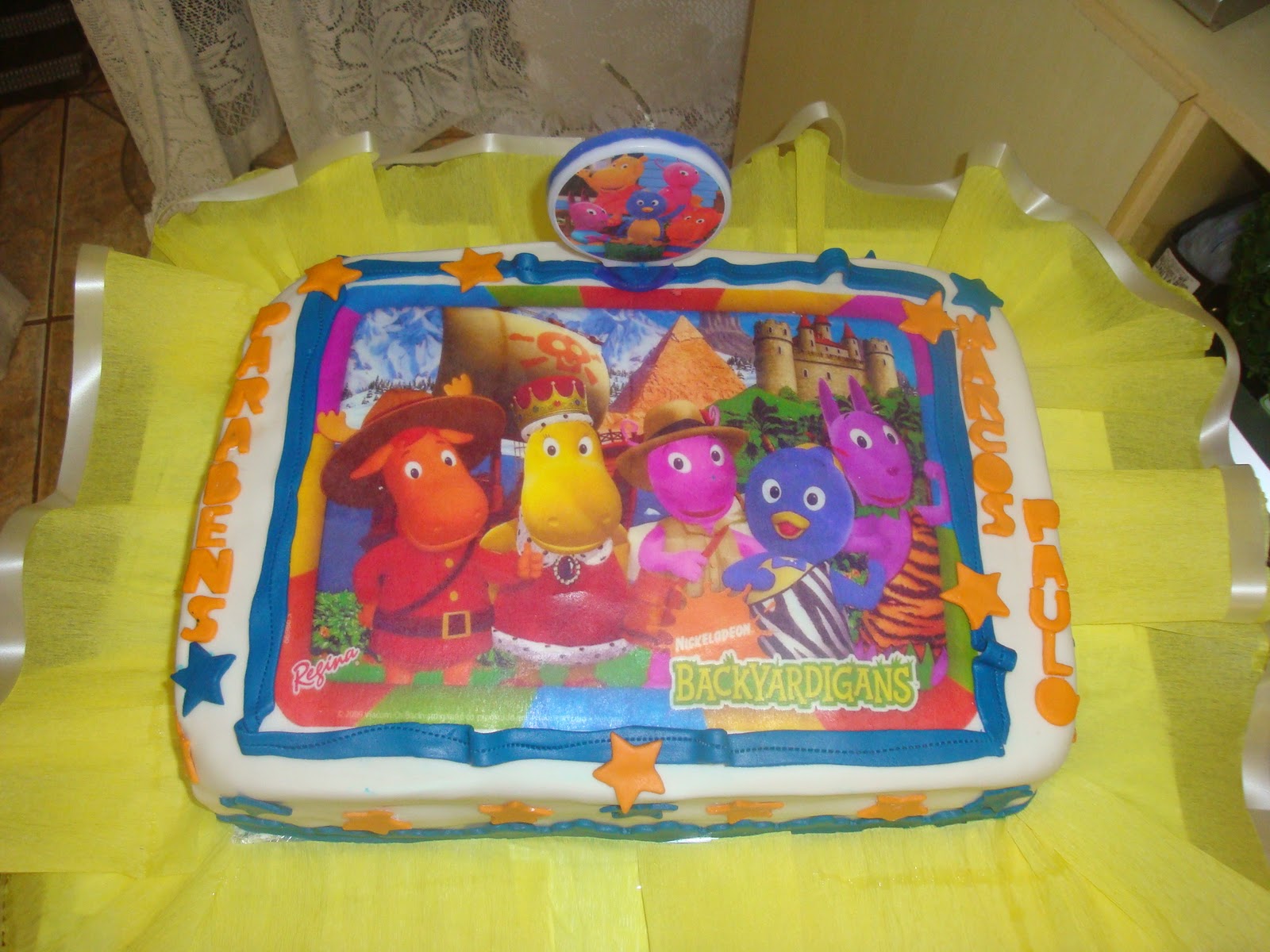 Bolos Decor's: BOLO DOS BACKYARDIGANS