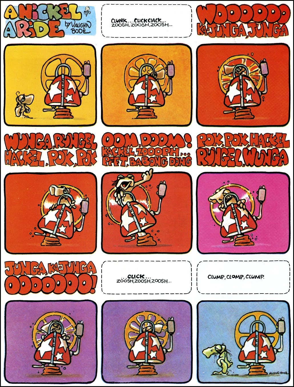 Pellucidar Offerings 3: Deadbone Tales By Vaughn Bode