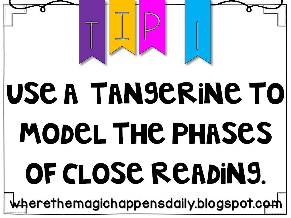 Close Reading ideas and Strategies in the Primary Grades {and many ...