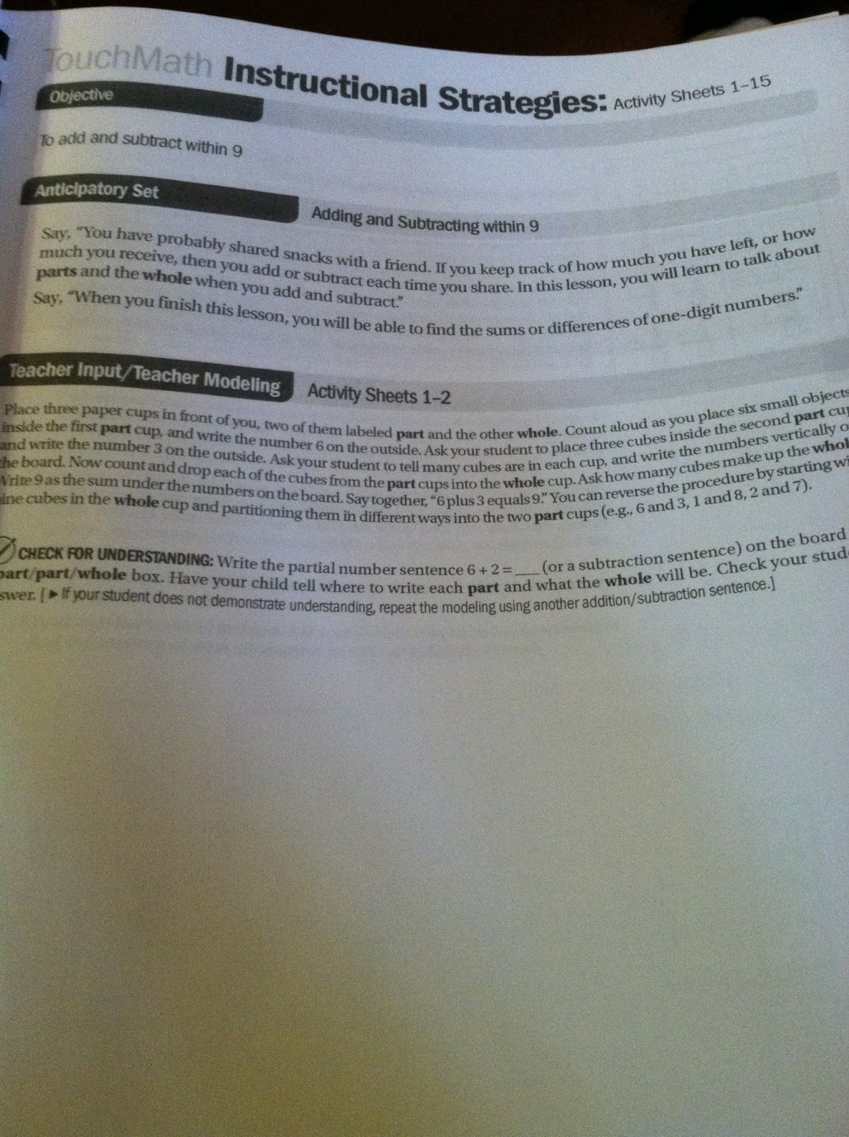 Krazy Kuehner Days: Doing Math the Touch Math Way....Bringing Numbers ...