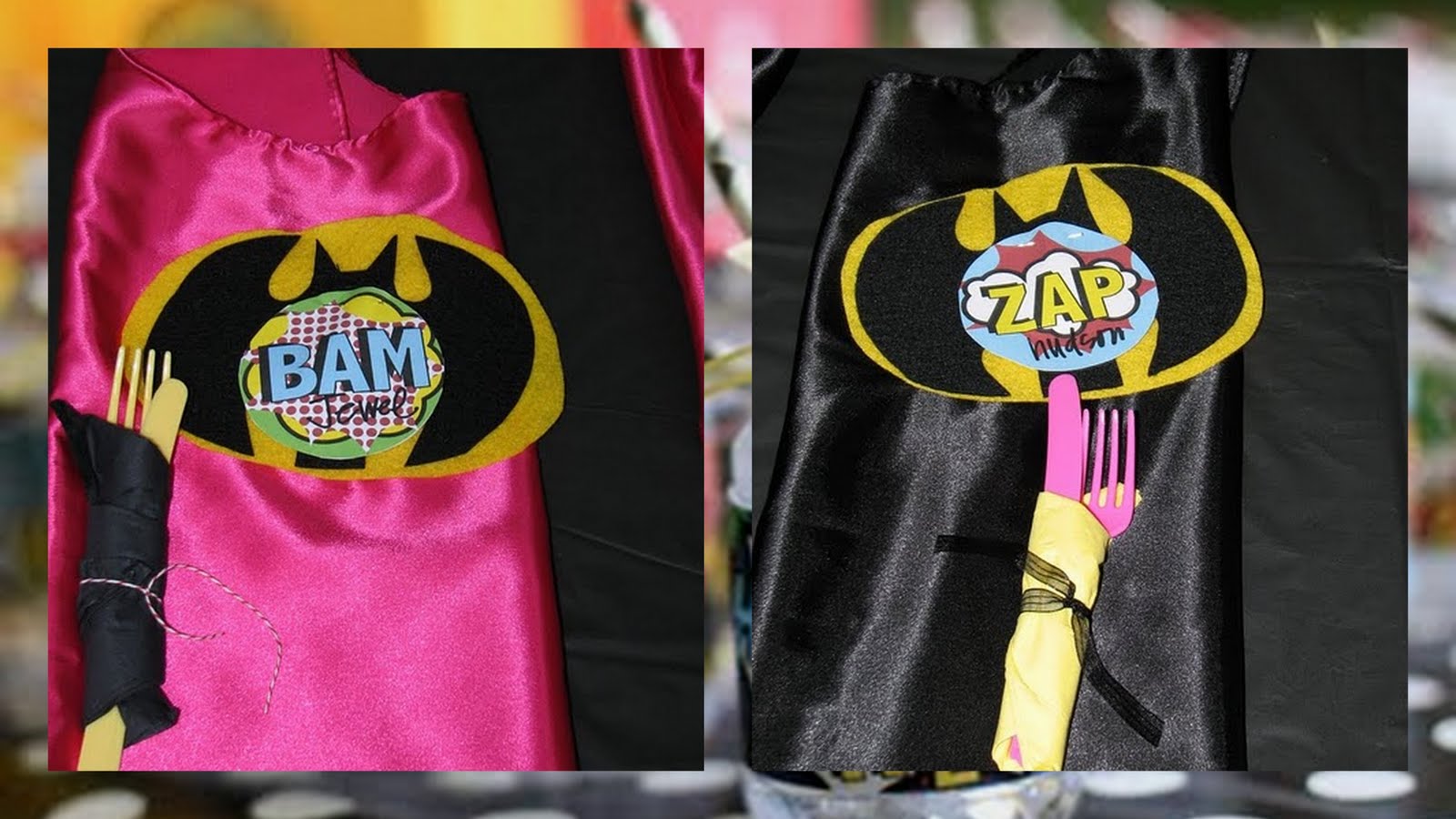 So Cute Parties: Batman and Batgirl Sibling Birthday