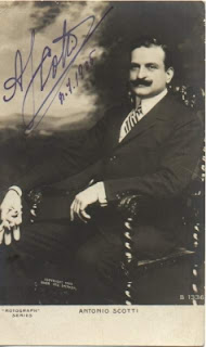 FORGOTTEN OPERA SINGERS : Antonio Scotti (Baritone) (Naples, Italy 1866 ...