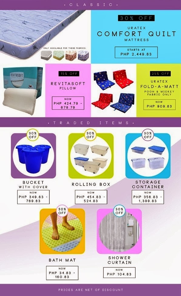 Manila Shopper: Uratex Jan 2014 Promo