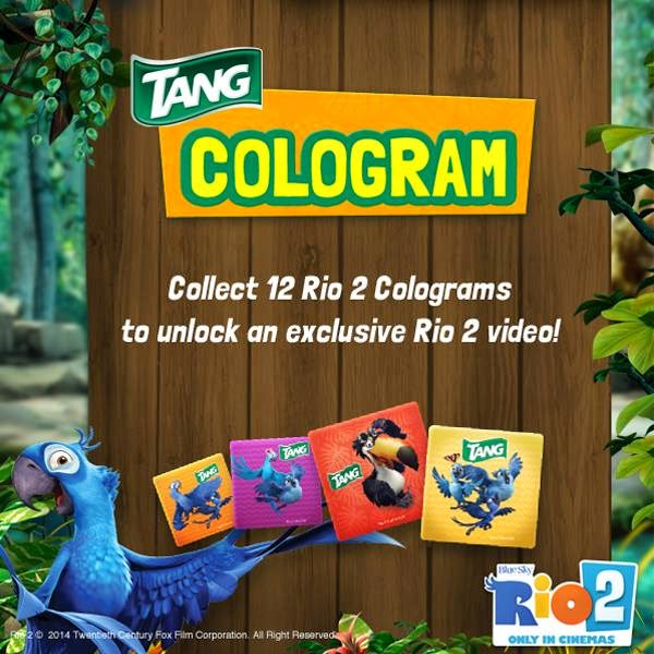 Experience a different adventure with Tang’s Rio 2 hologram cards ...