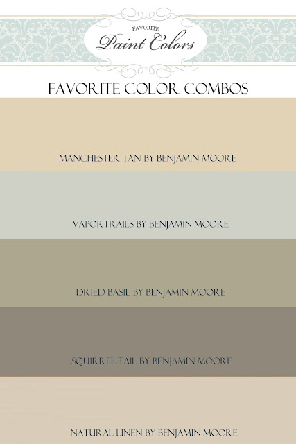 Favorite Paint Colors: Questions + Manchester Tan Color Combination