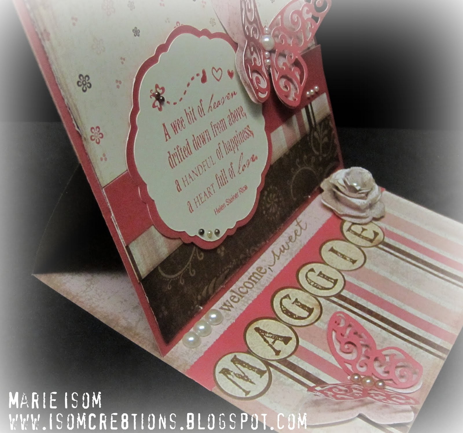 Isom Cre8tions: Hurry Up, Maggie! (A card, a layout and a question ...