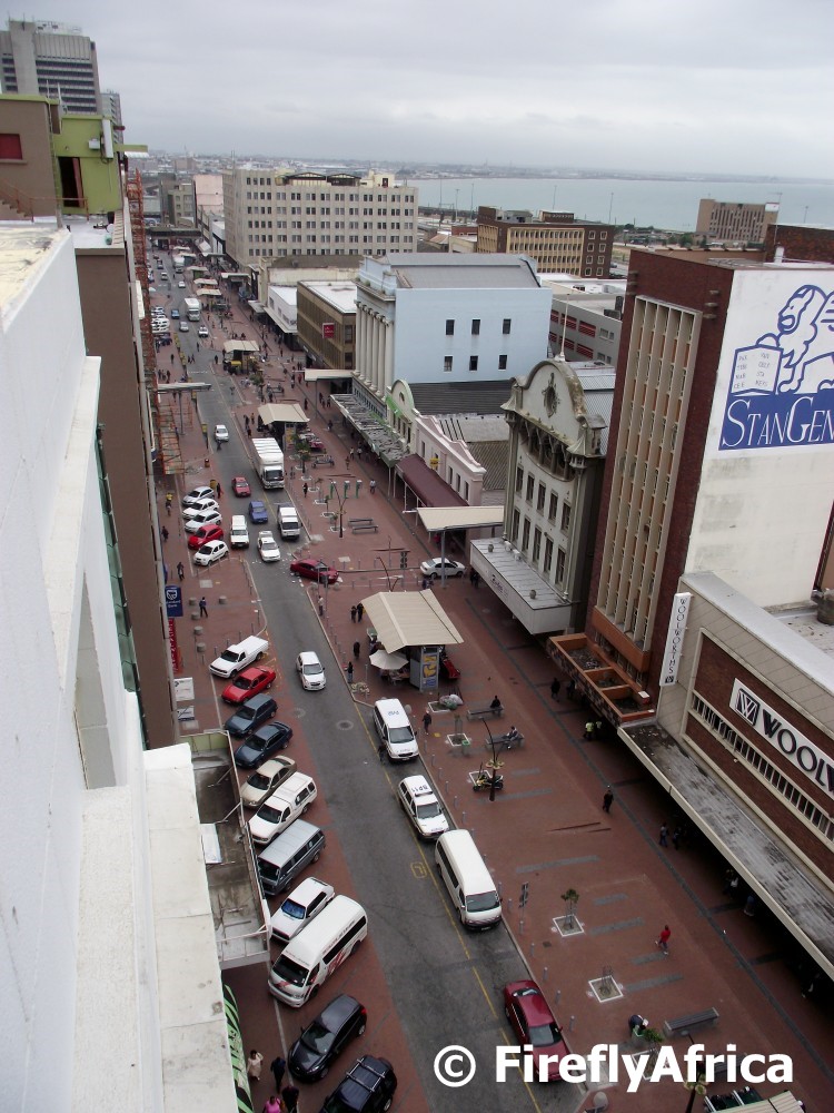 Port Elizabeth Daily Photo: Looking down on Govan Mbeki Road