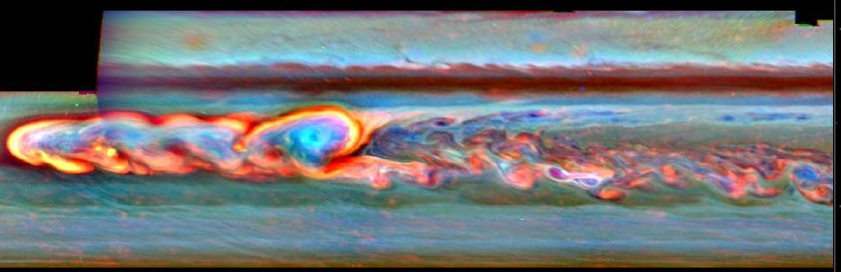 Storm With Demon Face: NASA's Cassini Watches Storm Choke on Its Own ...