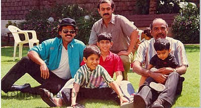 TOLLYWOOD TRIP: Tollywood Actor Venkatesh Rare Childhood, Family Photos ...