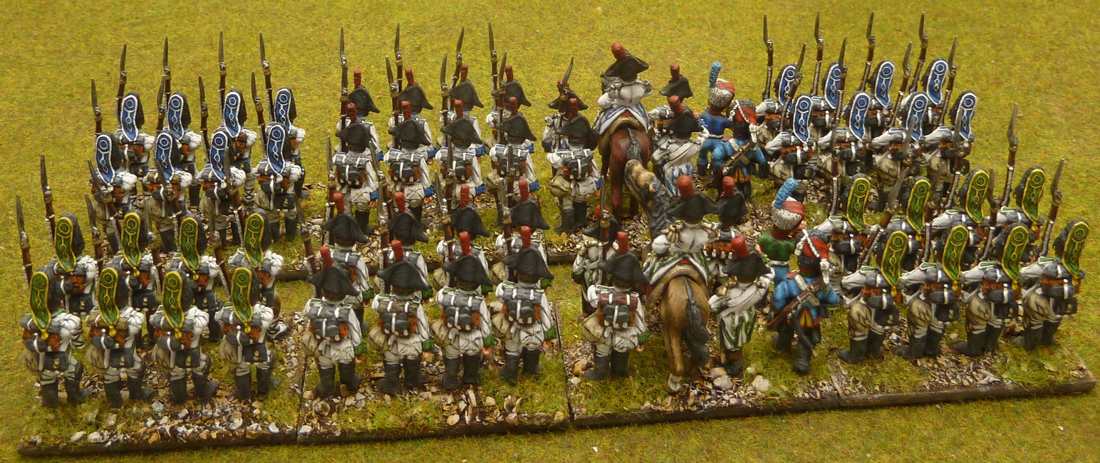 Lace 'n Big Hats: 28mm Napoleonic Spanish Line infantry and Foreign ...