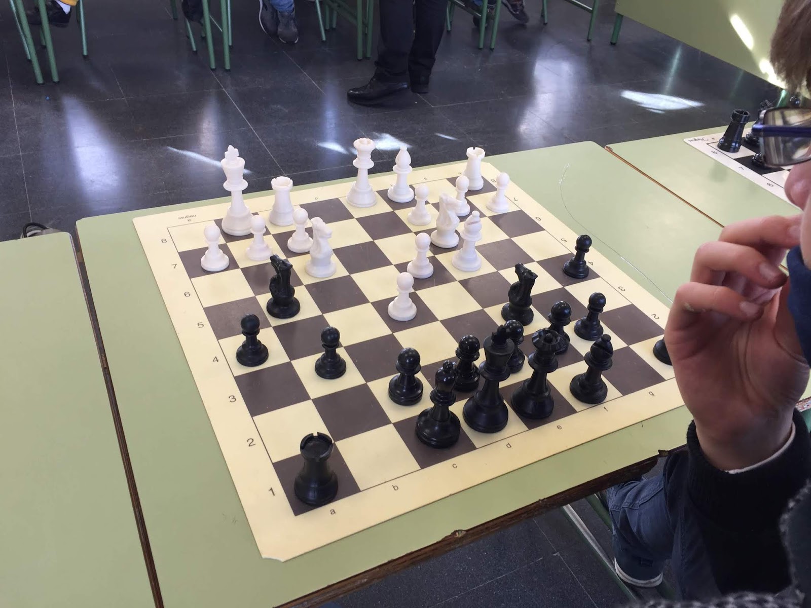 Simultánea de ajedrez