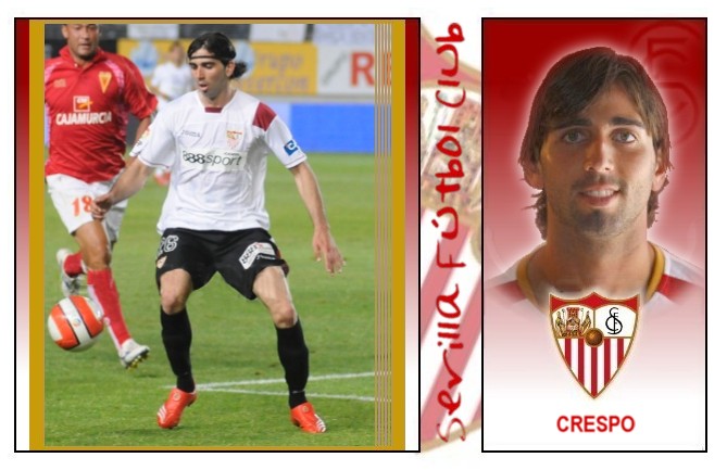 Yo jugué en el Sevilla F.C.: Crespo