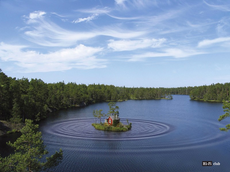 PEROJELKA: Pusti otok ... mir ...