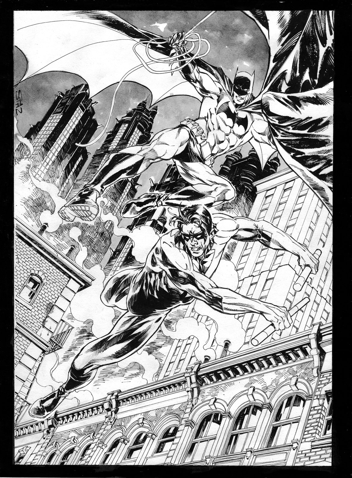 Staz Johnson.com Newsblog: Batman & Nightwing