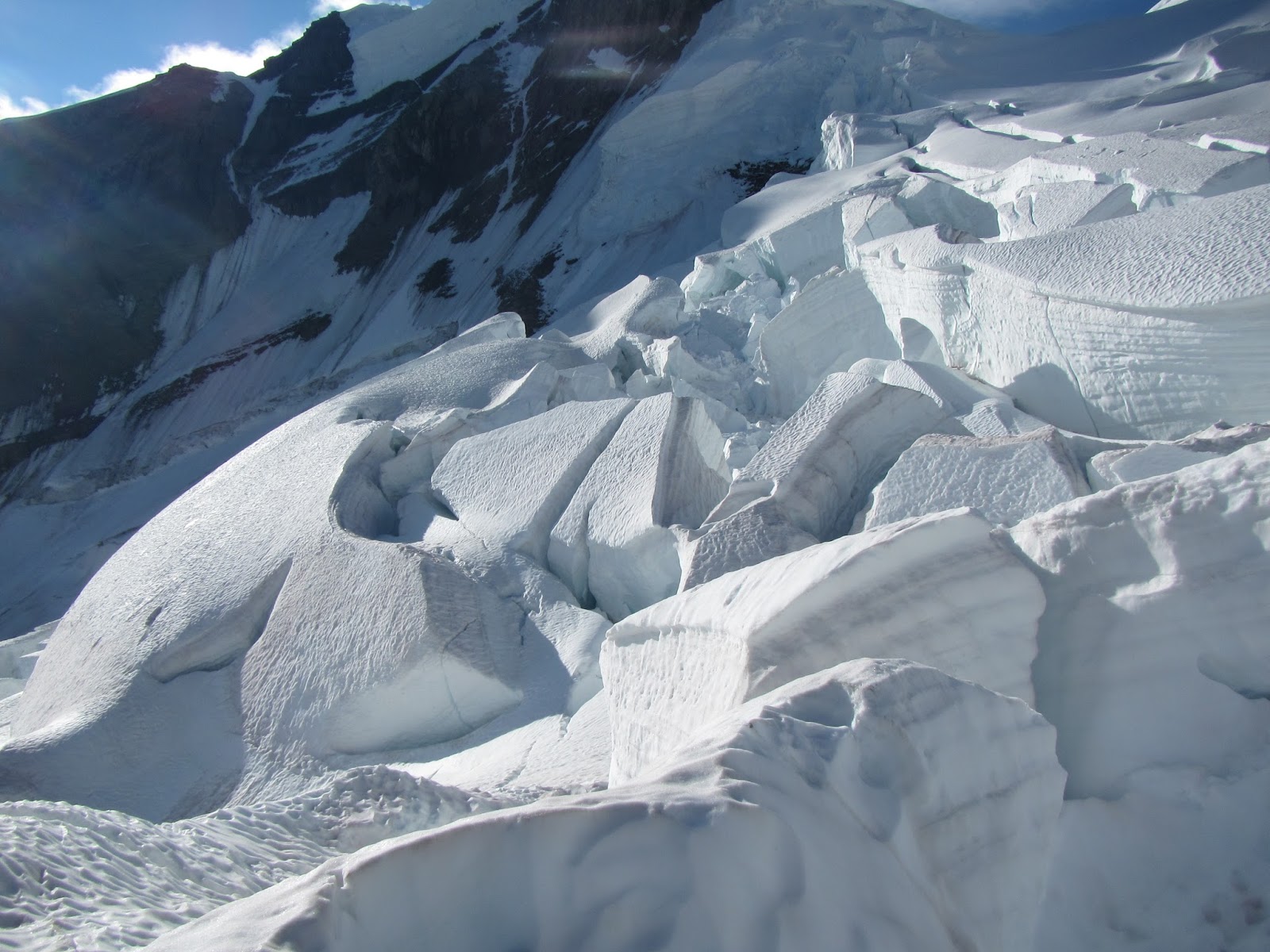The Icefall: Mt. Robson North Face Attempt