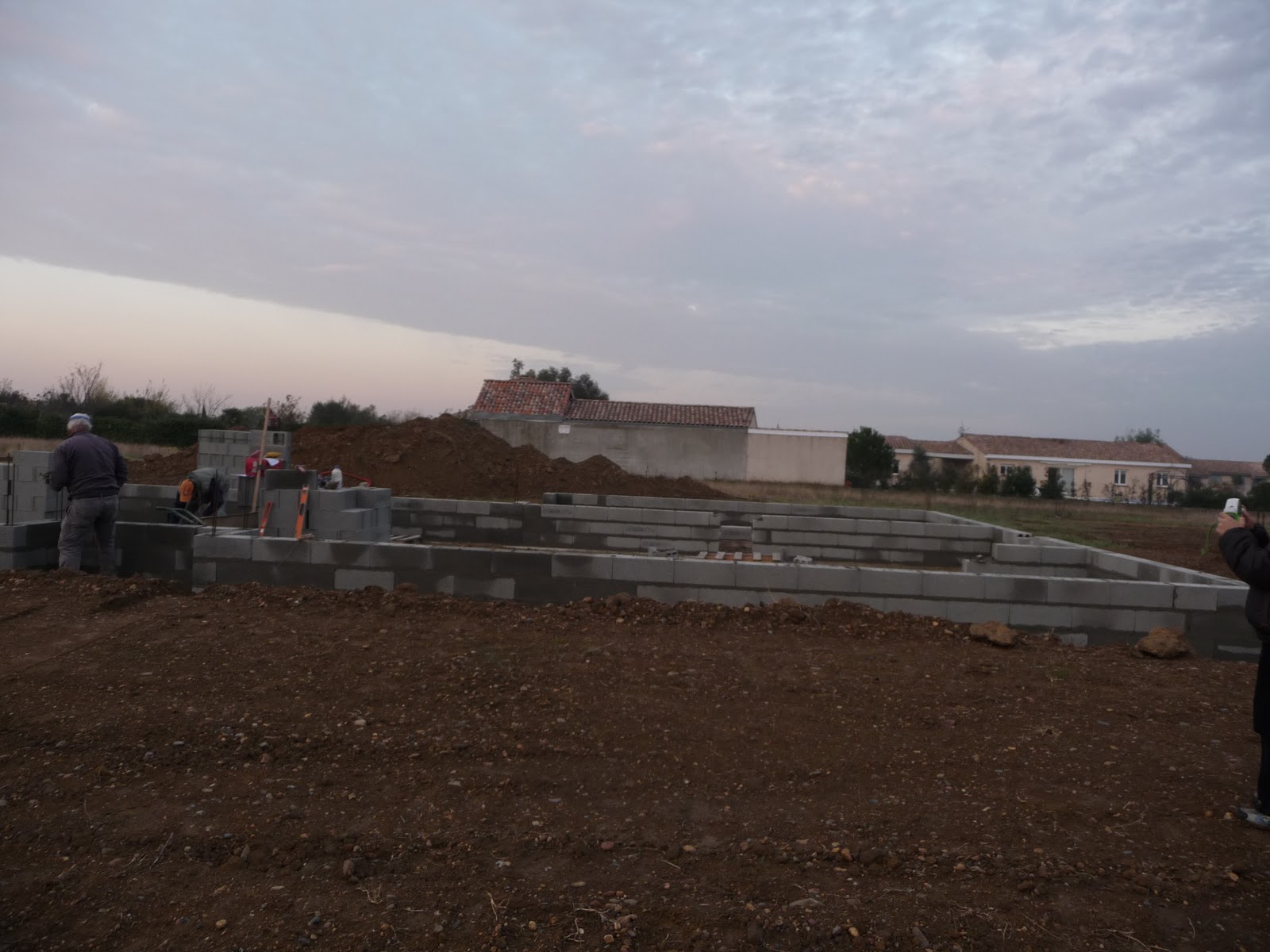 La grande aventure de la construction de notre maison individuelle: Mur ...