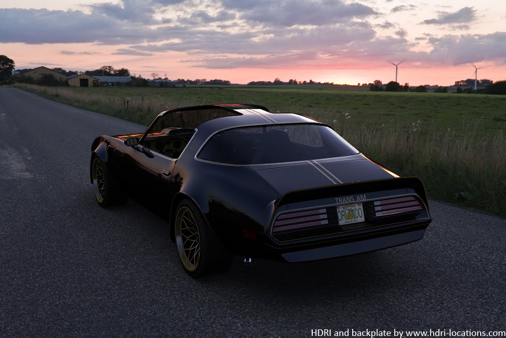 Chris Lewis CG Artist: 77 Pontiac Trans Am