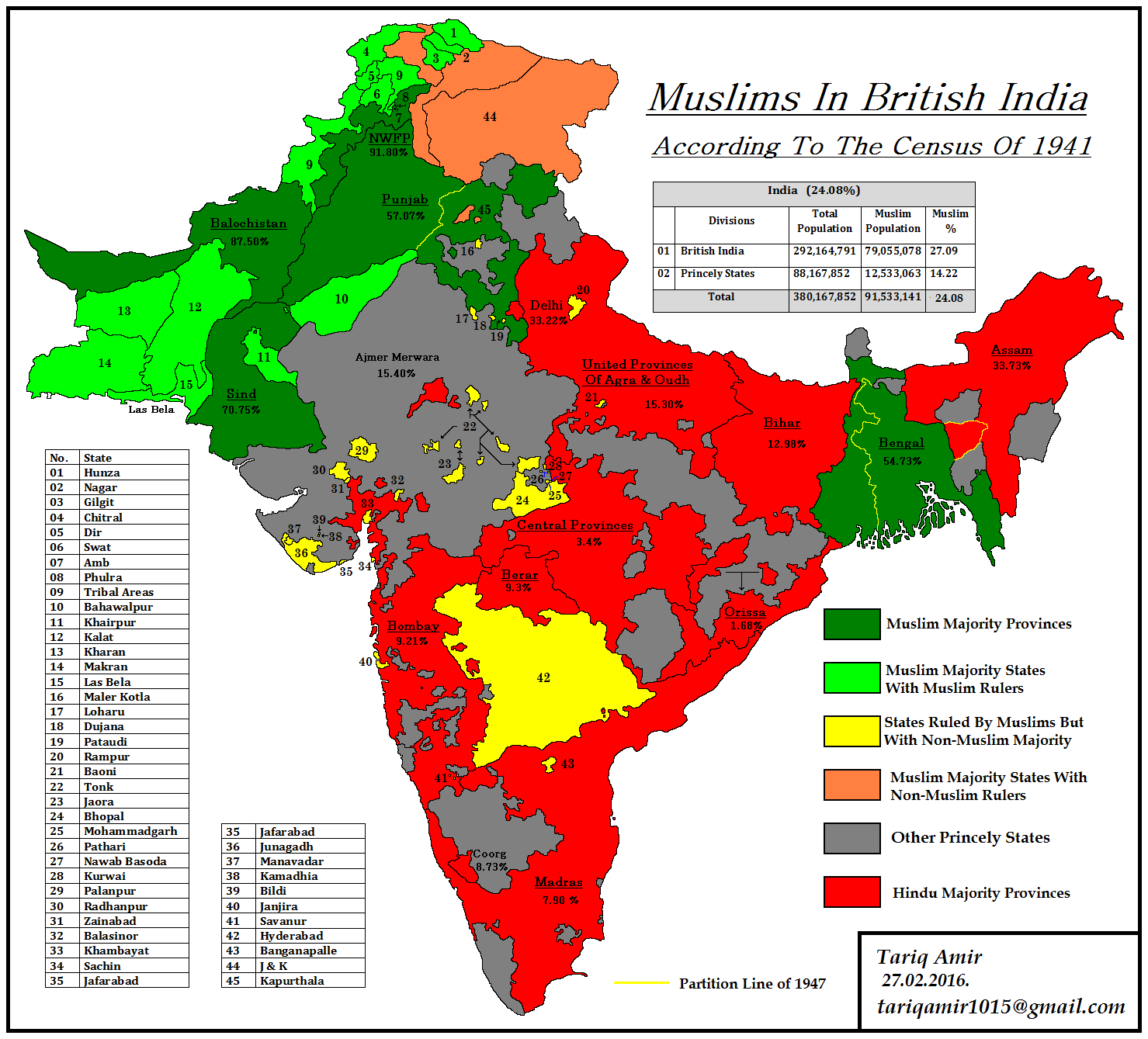 Pakistan Geotagging: Muslim Population Of India: According To The ...