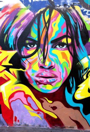 GRAFFITI COLLECTION IDEAS: 26 Graffiti Character Women Face Present In ...