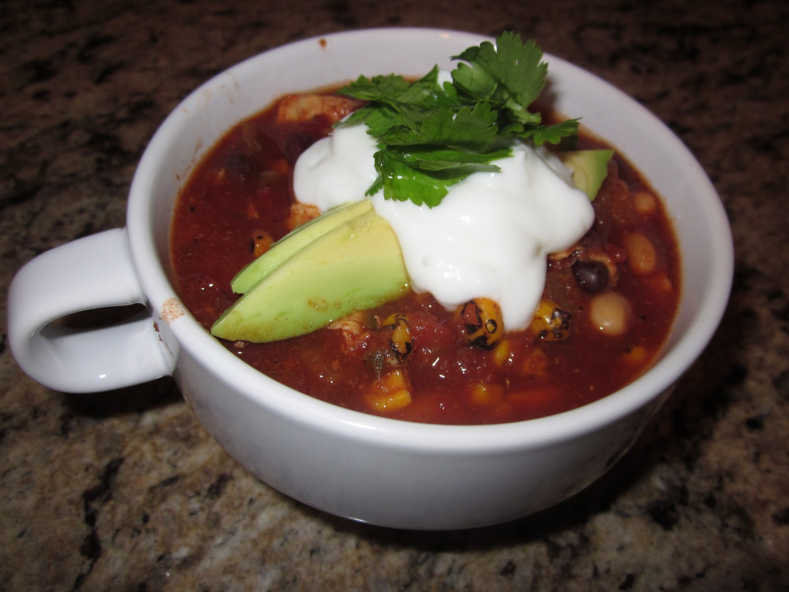 SCD Family: Yeast Free Crockpot Chicken Taco Chili