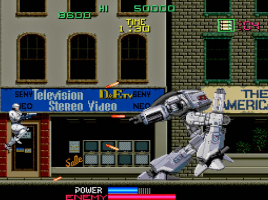 Classic Gaming Blog: Robocop (Arcade Version) - Review