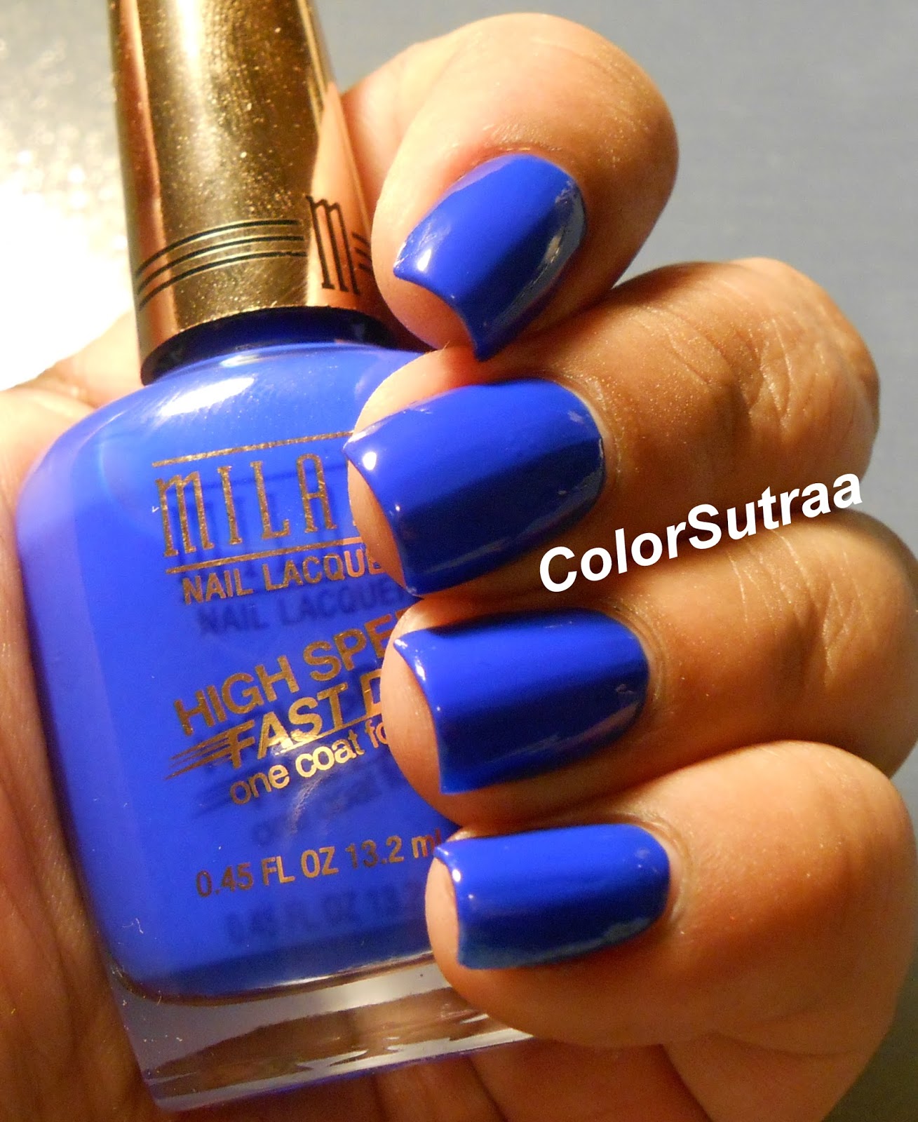 MILANI Nail Lacquer High Speed Fast Dry : Swatches and Review - ColorSutraa