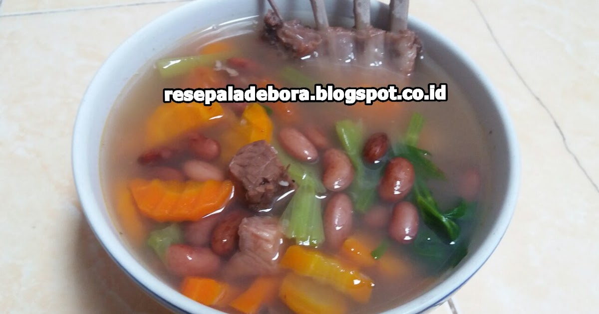 Resep Sup Kacang Merah Segar