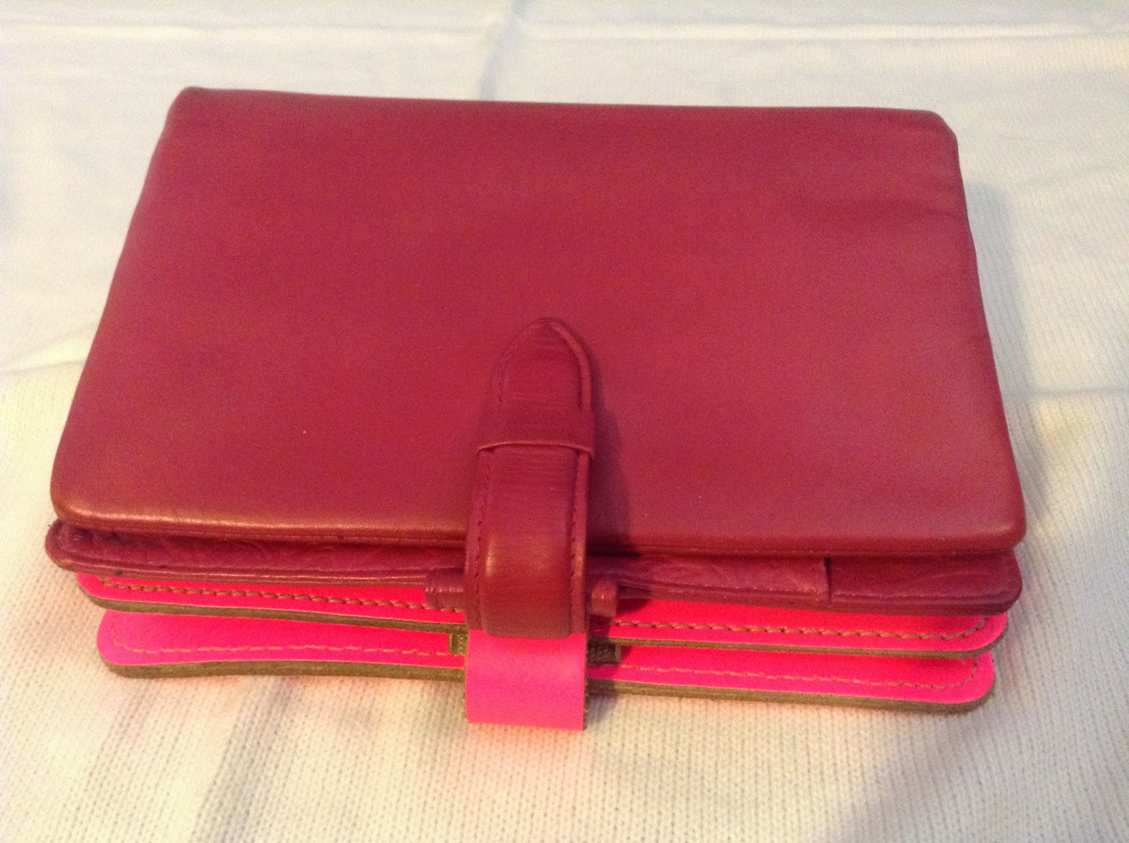 The Storage Studio: Filofax Fluoro Pink Original vs. Filofax Rose Baroque