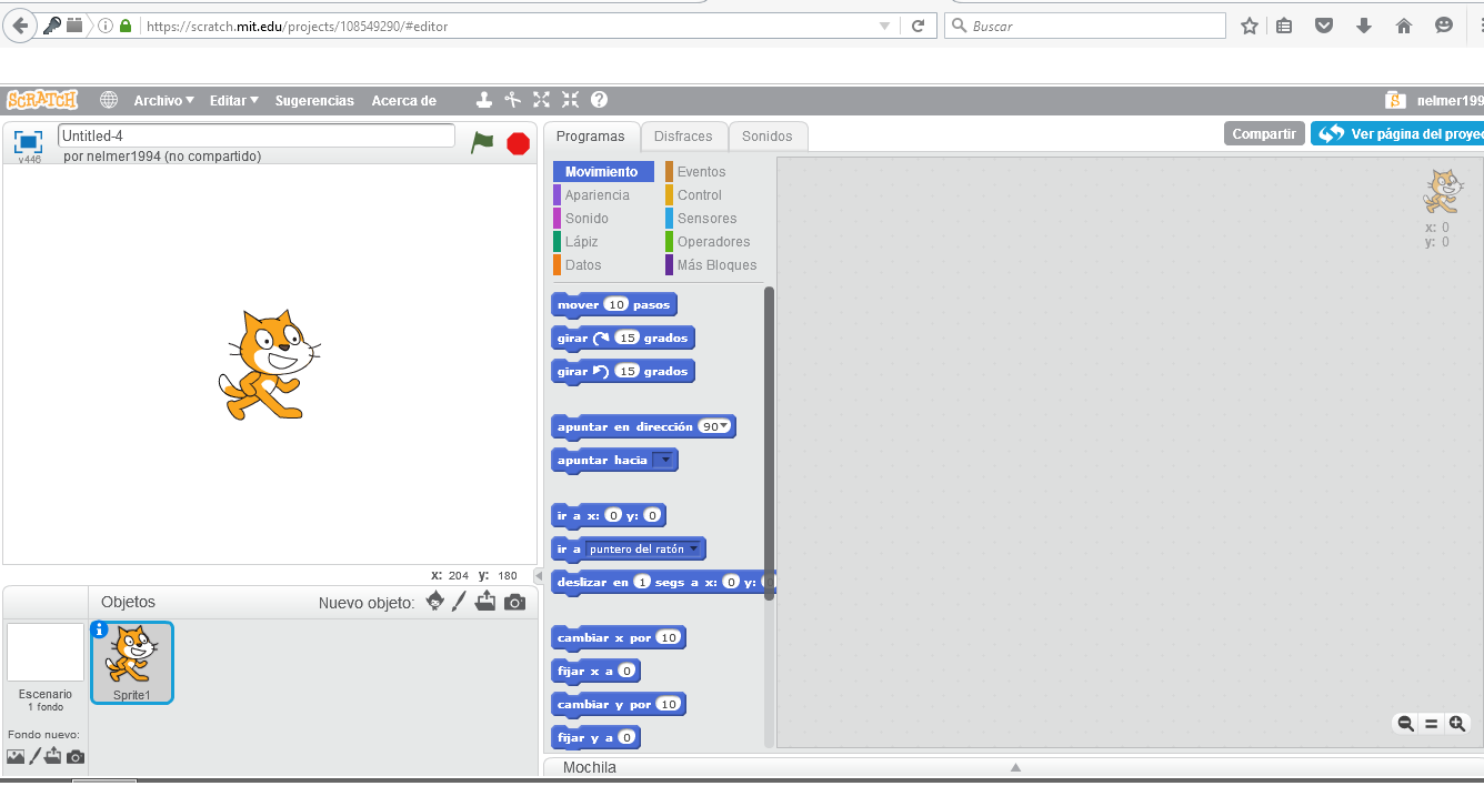 programacion decomputadoras nemg: CURSO SCRATCH: INTRODUCCION A LA PROGRAMACION EN SCRATCH