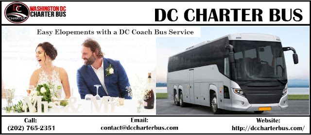 Easy Elopements with a DC Coach Bus Service