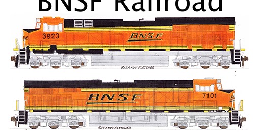 Andy Fletcher Blog-: A BNSF Intermodal Train at Kingman, Arizona