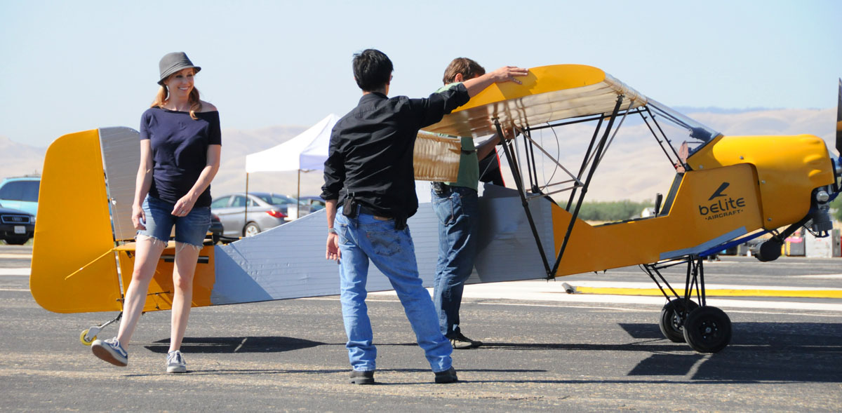Standard Pilot Blog: Mythbuster Duct Tape Airplane production photos