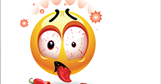 Chili Pepper Smiley | Symbols & Emoticons